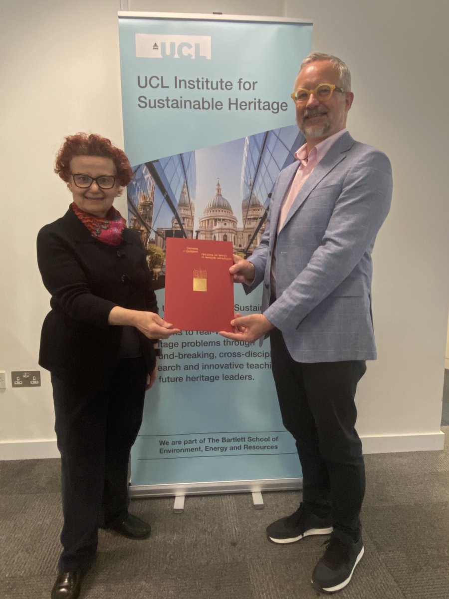 prof. dr. Matija Strlič: častni profesor na UCL: FKKT