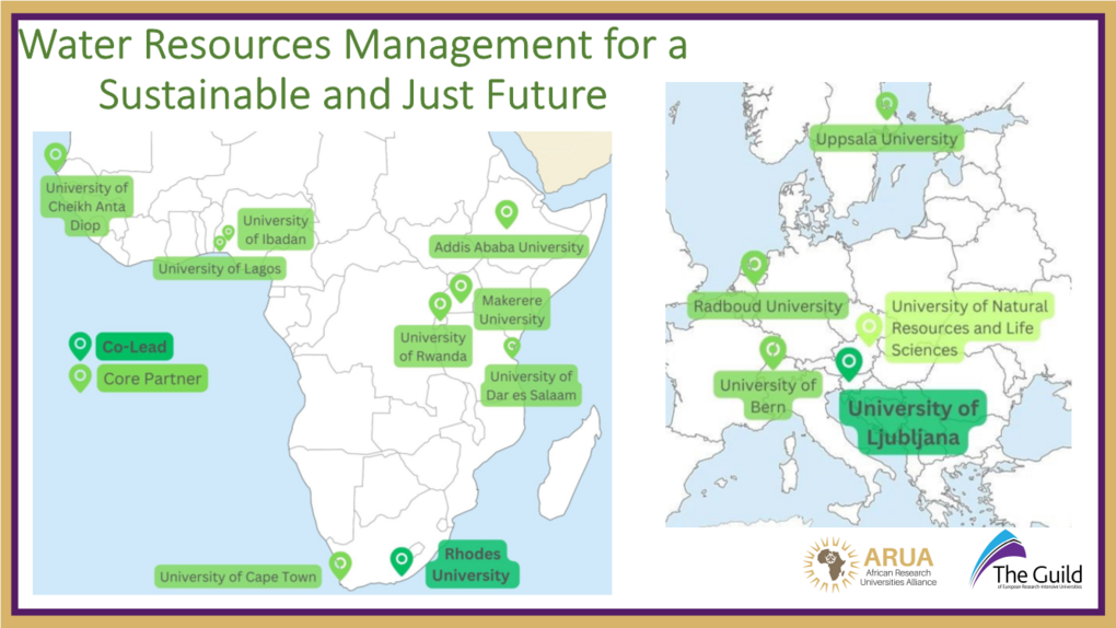 Center odličnosti na temo upravljanja z vodnimi viri: FKKT